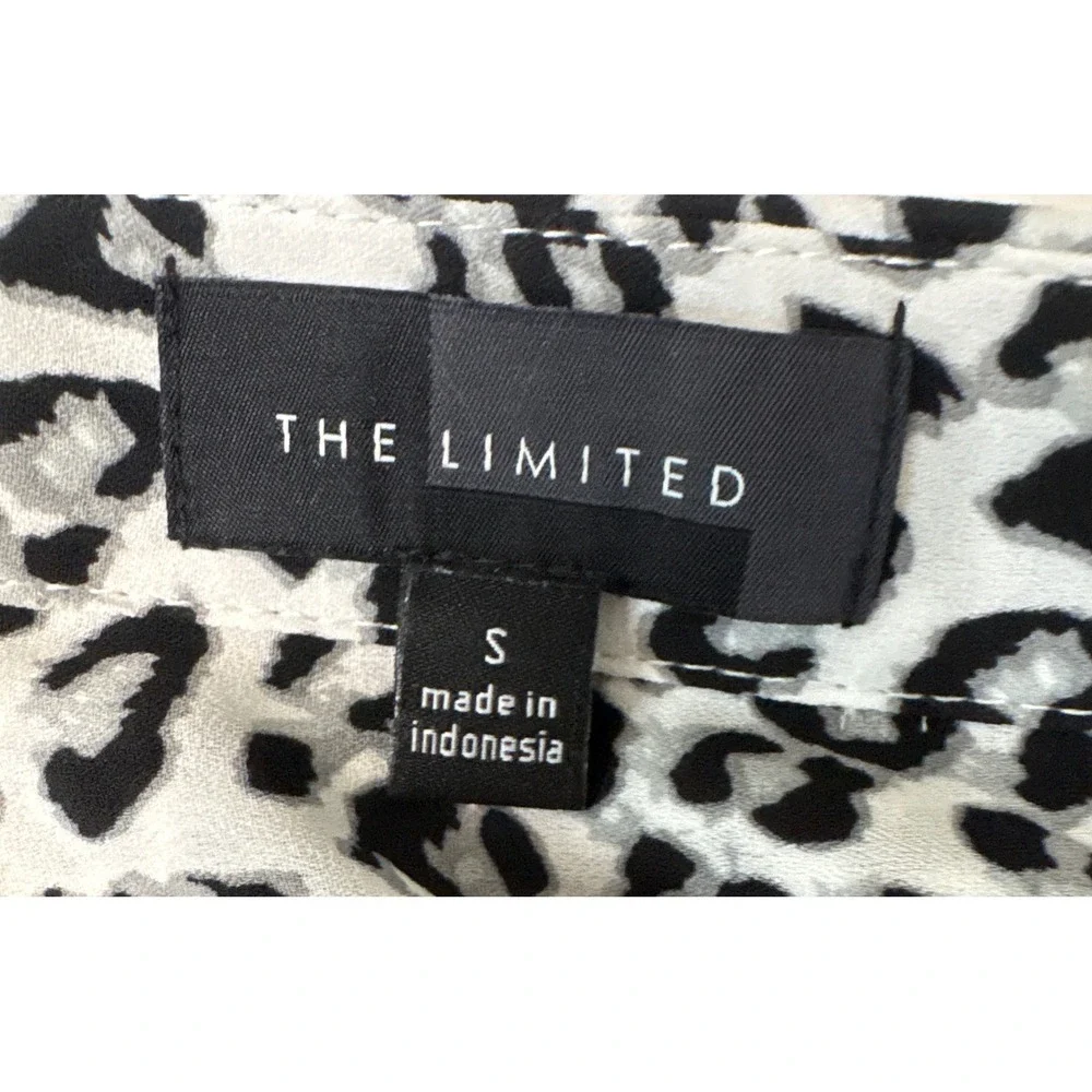 The Limited | Tops | The Limited Womens Leopard Print Button Down Shirt ...